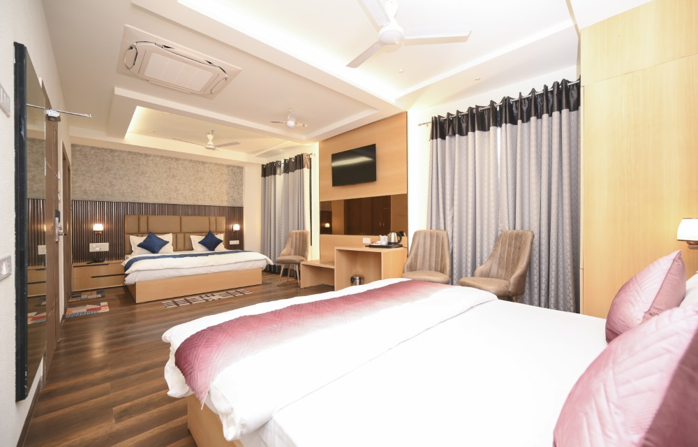 Superior Family Room | Rooms available at Hotel Somnath Palace Hotel in ...